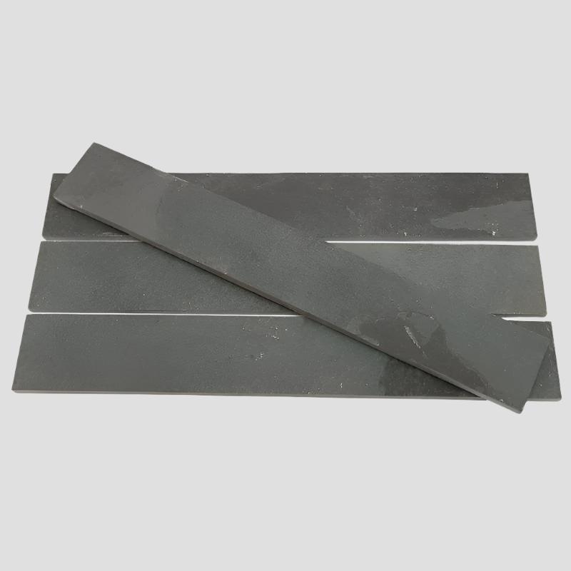 Brazilian Black Riven Slate Cladding Strips — Trade Price Stone
